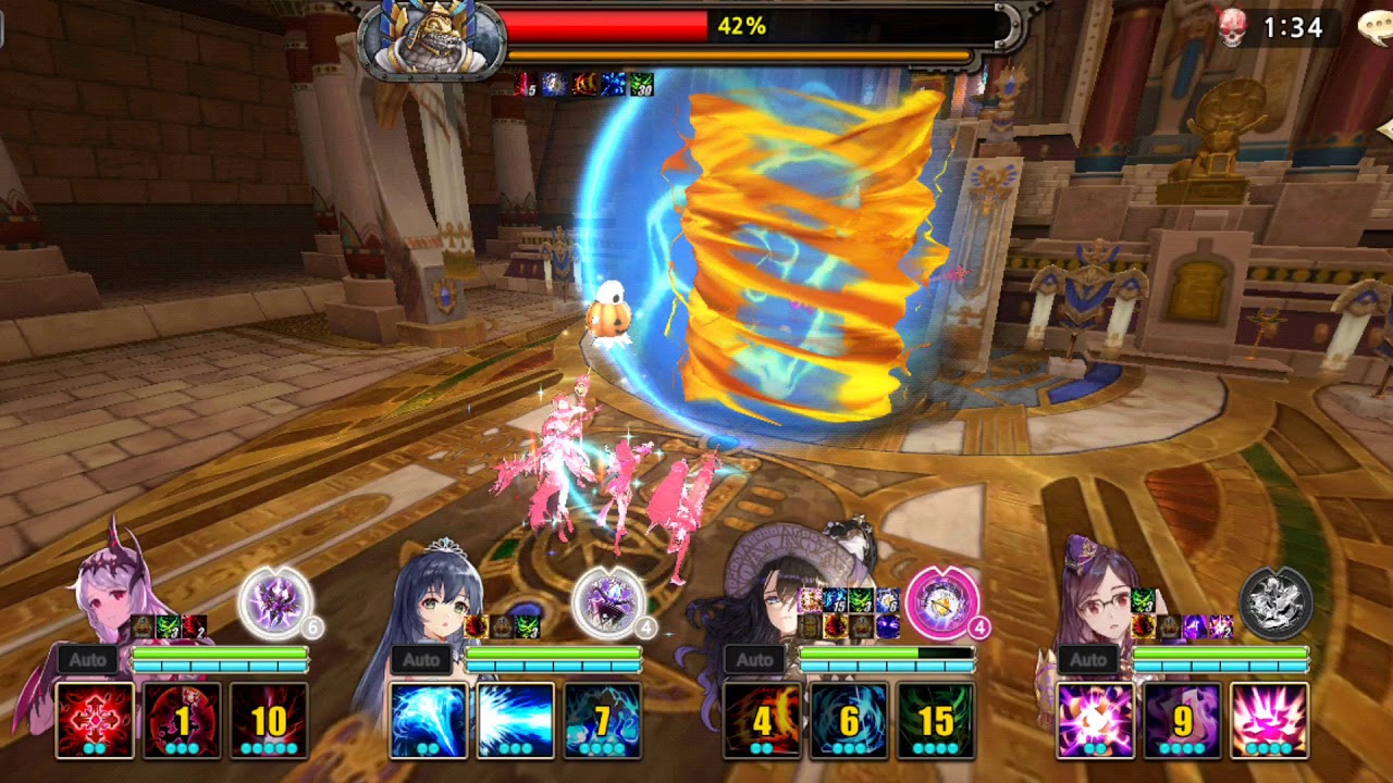 [King's Raid] Isolet TM Flow 8 low support - YouTube