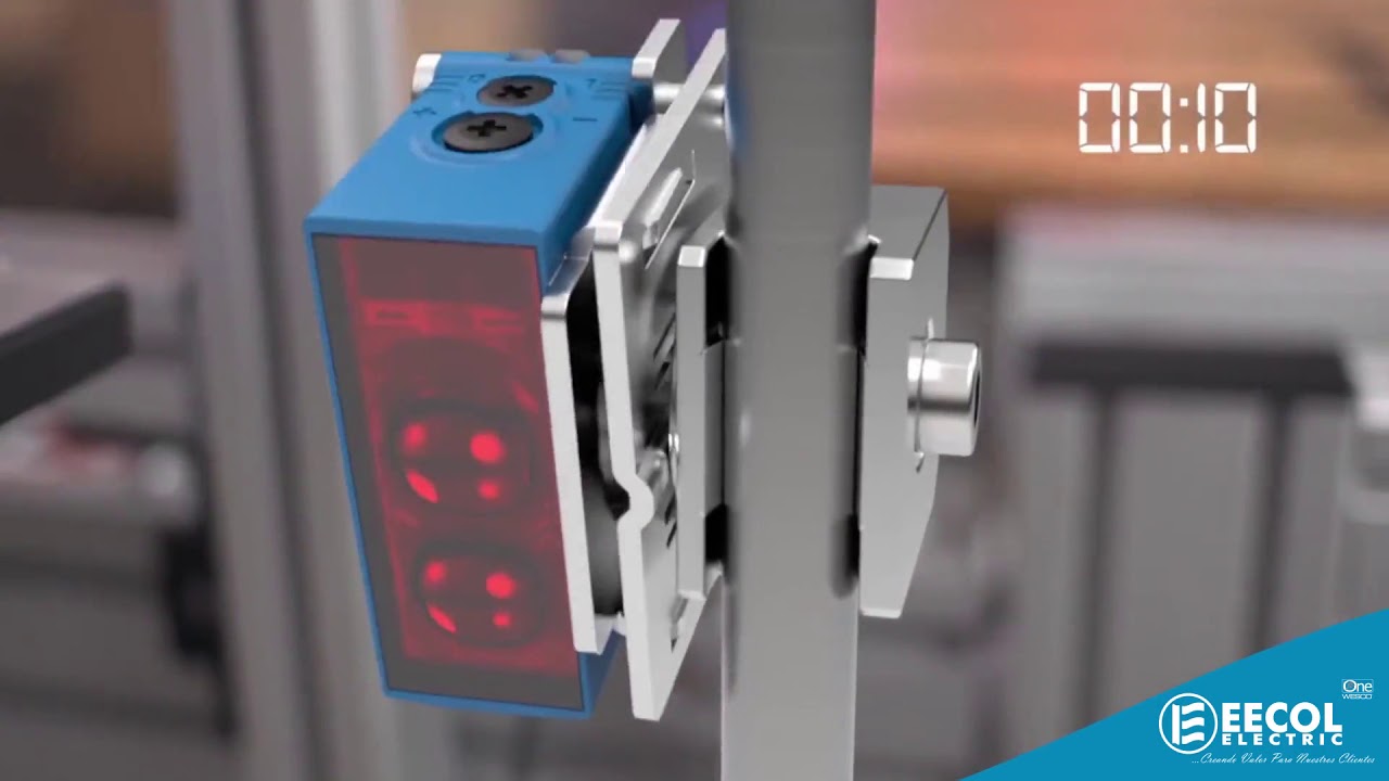 Sensor fotoeléctrico G10 Sick - Eecol Electric - YouTube