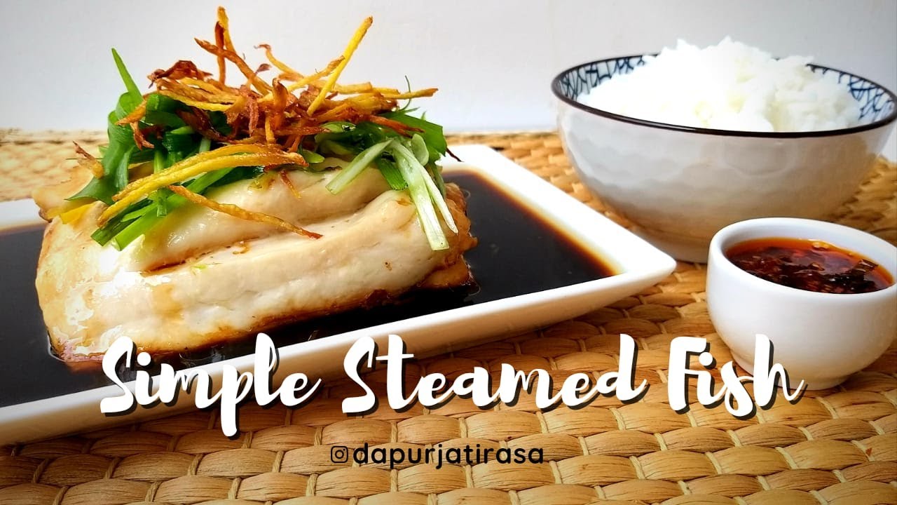 STEAMED FISH FILLET WITH SOY SAUCE AND GINGER | SIMPLE RECIPE - YouTube