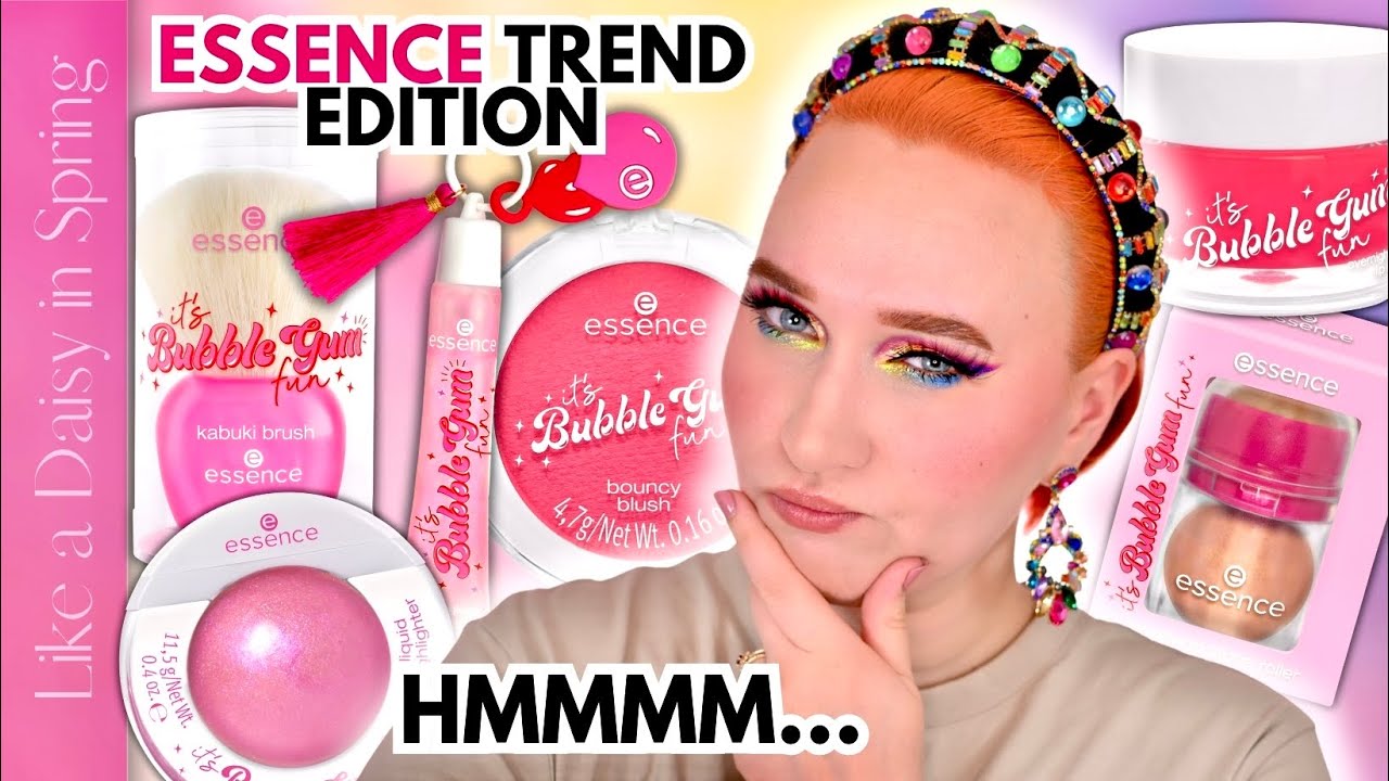 NEU! 🩷 ESSENCE it's Bubble Gum fun LIMITED EDITION | Braucht man das? 🤔 ...