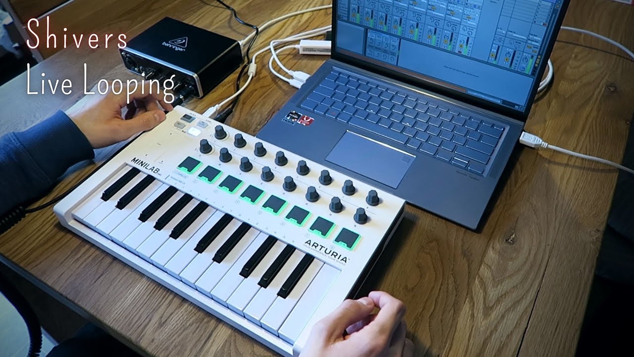 Shivers - Ed Sheeran | Loop Cover | Ableton Live 11 | Arturia MiniLab ...
