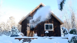 Snow Hits The Homestead Off Grid Solar Power In Winter And Arctic Cold ...