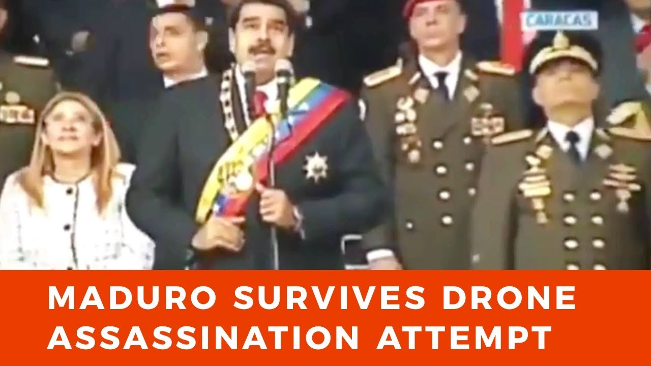 Venezuelan President Nicolas Maduro targeted in a drone assassination ...