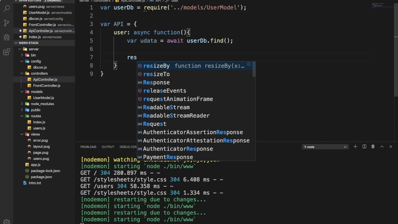 Api Router And Controller Preparation From Expressjs Youtube