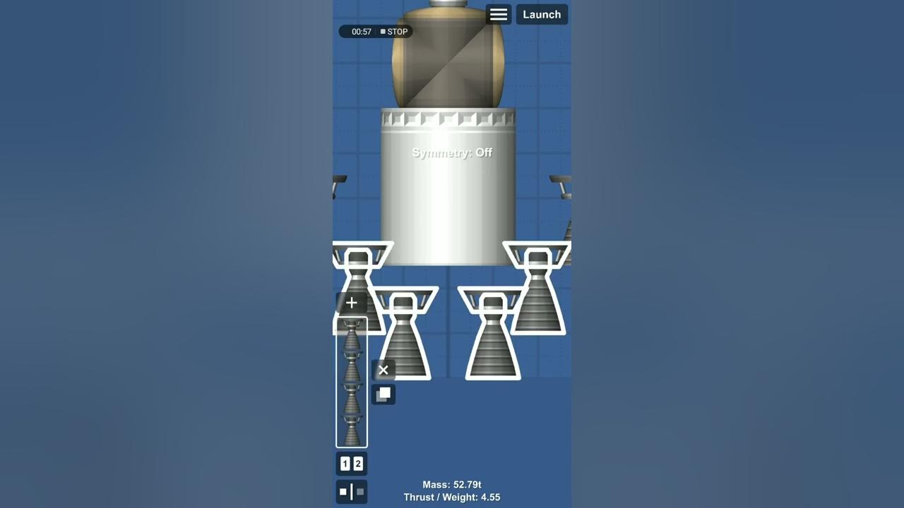 how to make lunar lander in sfs with no expansion packs and no BP ...