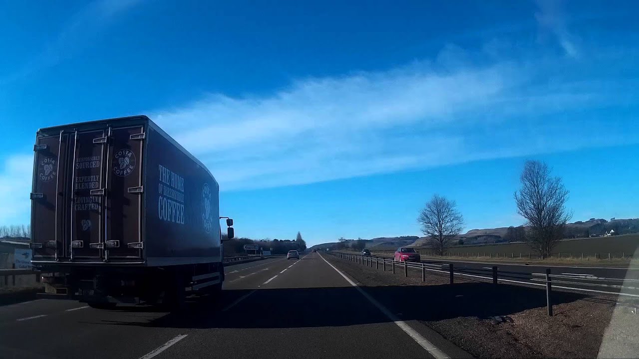 morning-drive-from-dundee-to-perth-perthshire-scotland-youtube
