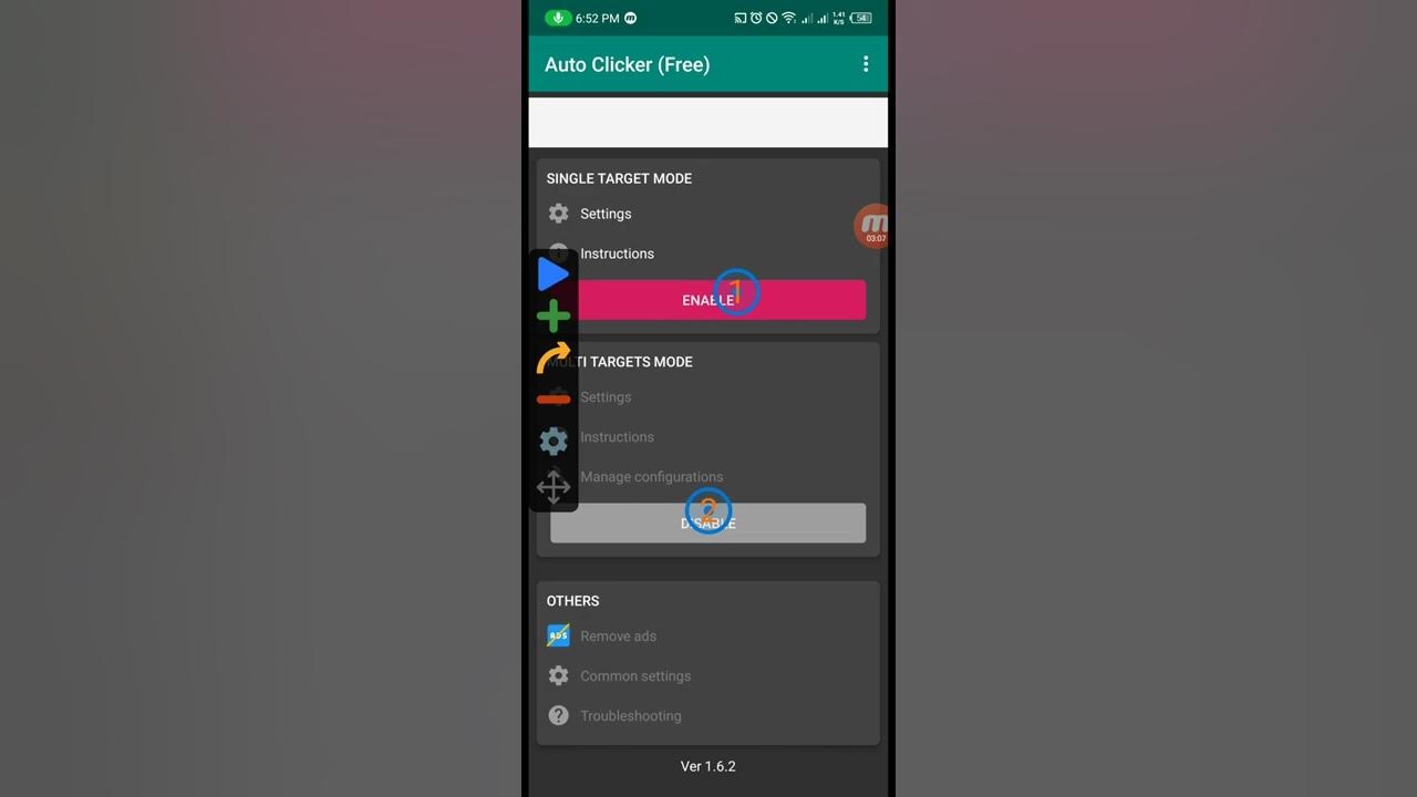 How To Use Autoclicker application On Mobile | autoclicker - YouTube