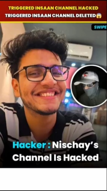 Triggered Insaan Channel Got Hacked 😱 Triggered Insaan Channel Hack ...