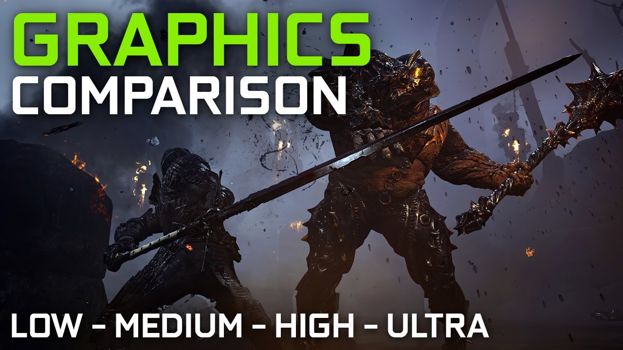 Mortal Shell | PC Graphics Comparison - Low vs. Medium vs. High vs ...