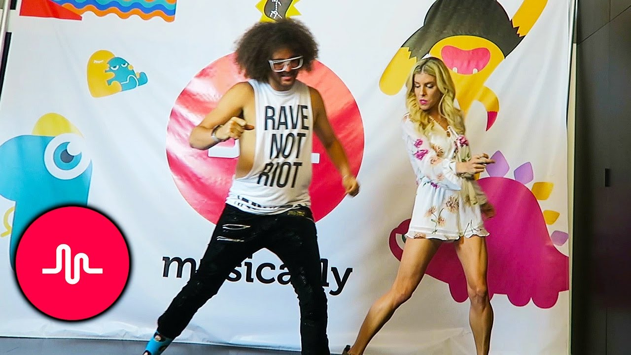 DANCE CHALLENGE AT MUSICAL.LY WITH REDFOO FROM LMFAO - (DAY 144) - YouTube