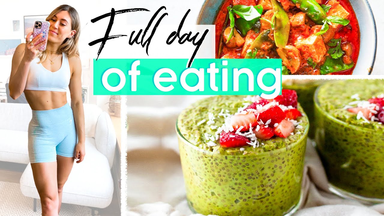 What I Eat In a Day: Intuitive Eating + EASY Meals - YouTube