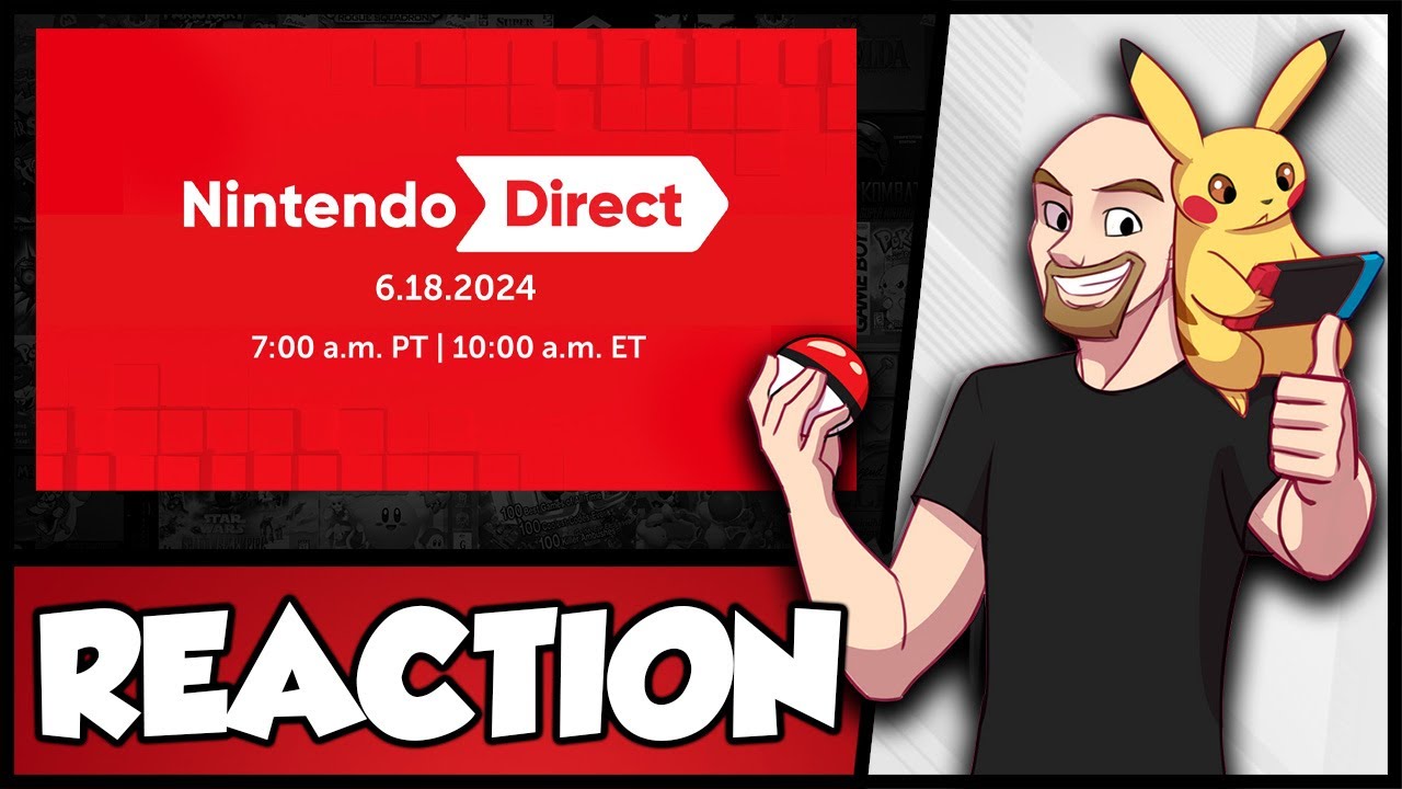 Nintendo Direct LIVE Reaction + Watch Party (FULLSCREEN STREAM) - YouTube