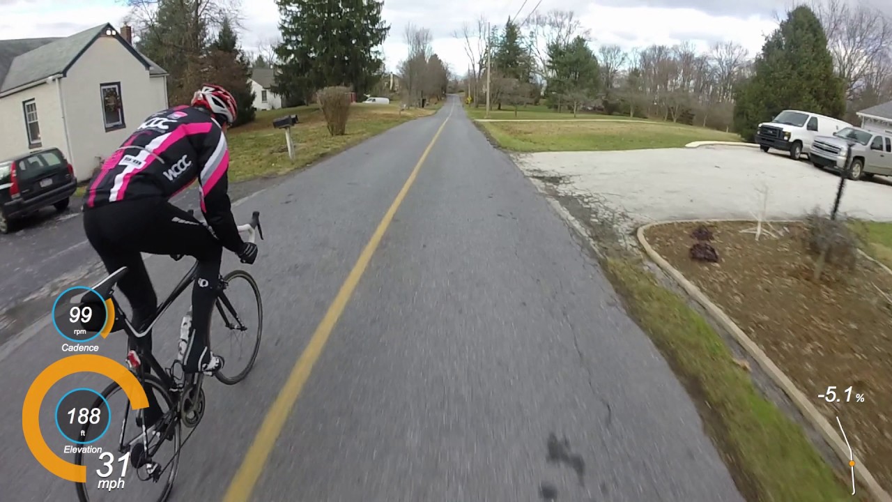 An amazing downhill run on the road bike - VERY FAST - YouTube