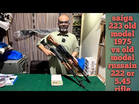 Saiga 223 old model like 1975 compared with Russian 222 old model or ...