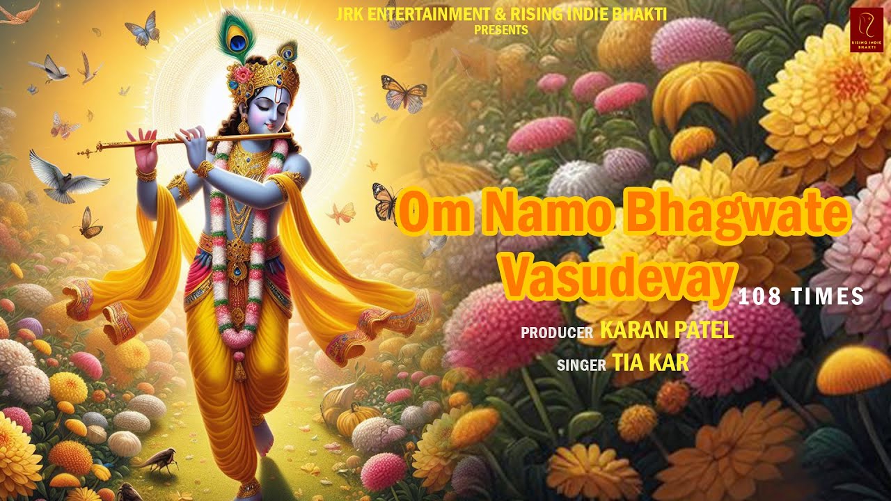 OM Namo Bhagwate Vasudevay 108 Times | TIA KAR | MEDITATION | CHANTING ...