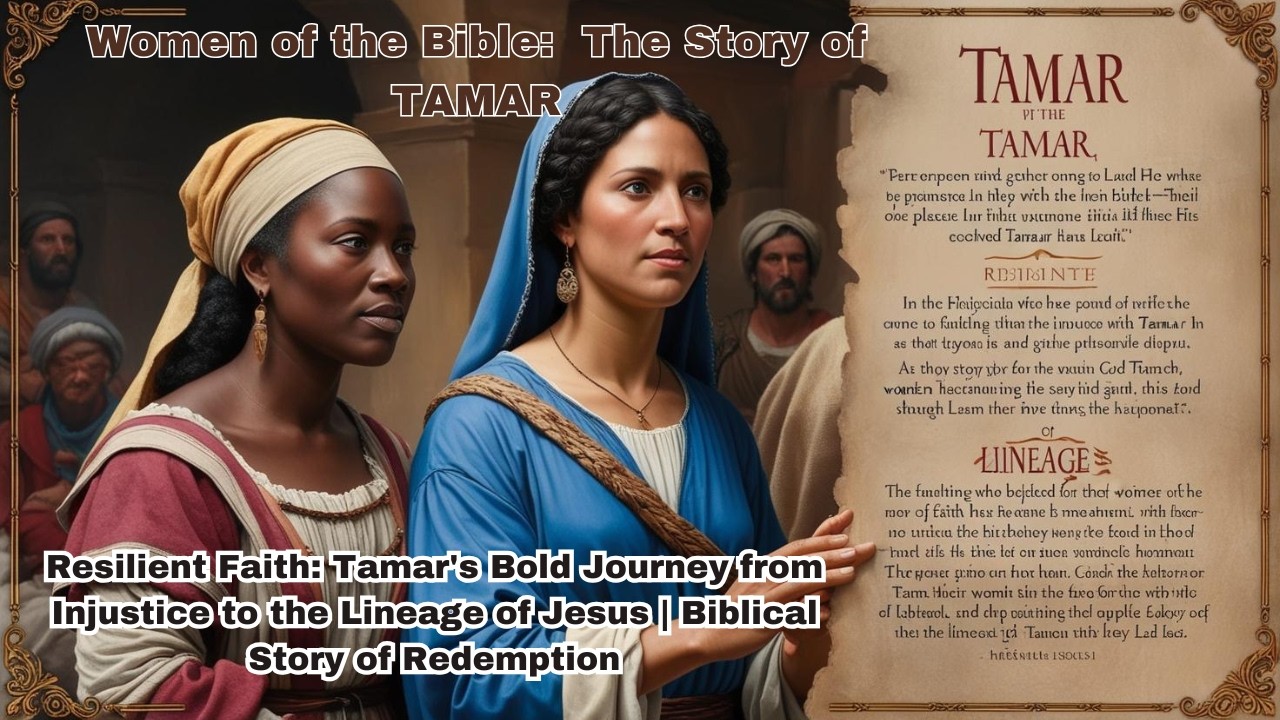 Tamar's Bold Journey from Injustice to the Lineage of Jesus | Biblical ...