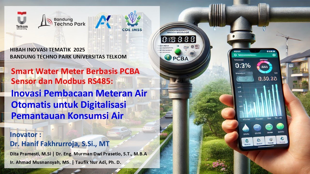 Smart Water Meter Berbasis PCBA Sensor dan Modbus RS485: Inovasi ...