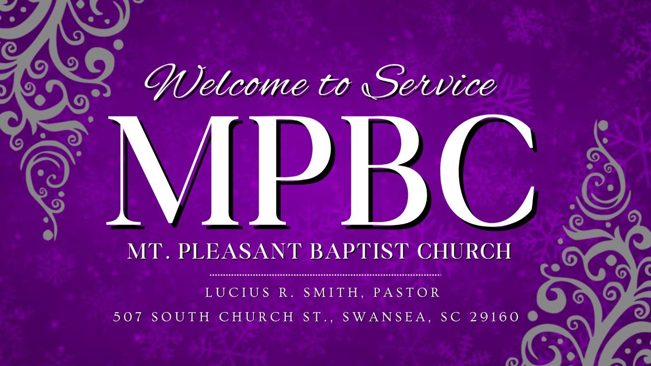 MPBC Livestream January 21, 2024 - YouTube