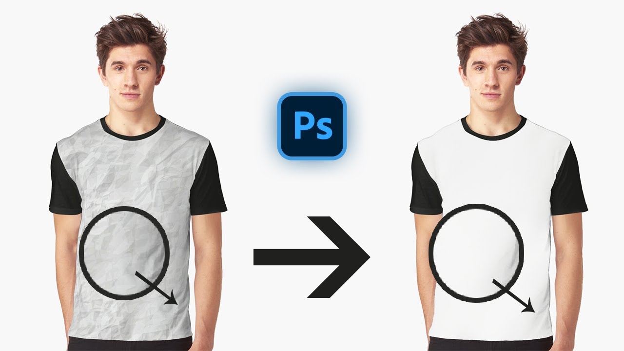 Magically Remove Wrinkles from Clothes Using Photoshop | Usman Graphics ...
