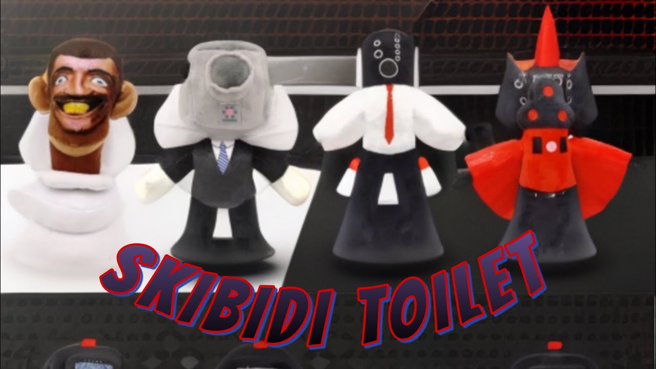 UNBOXING my skibidi toilet plush toy🤩 - YouTube