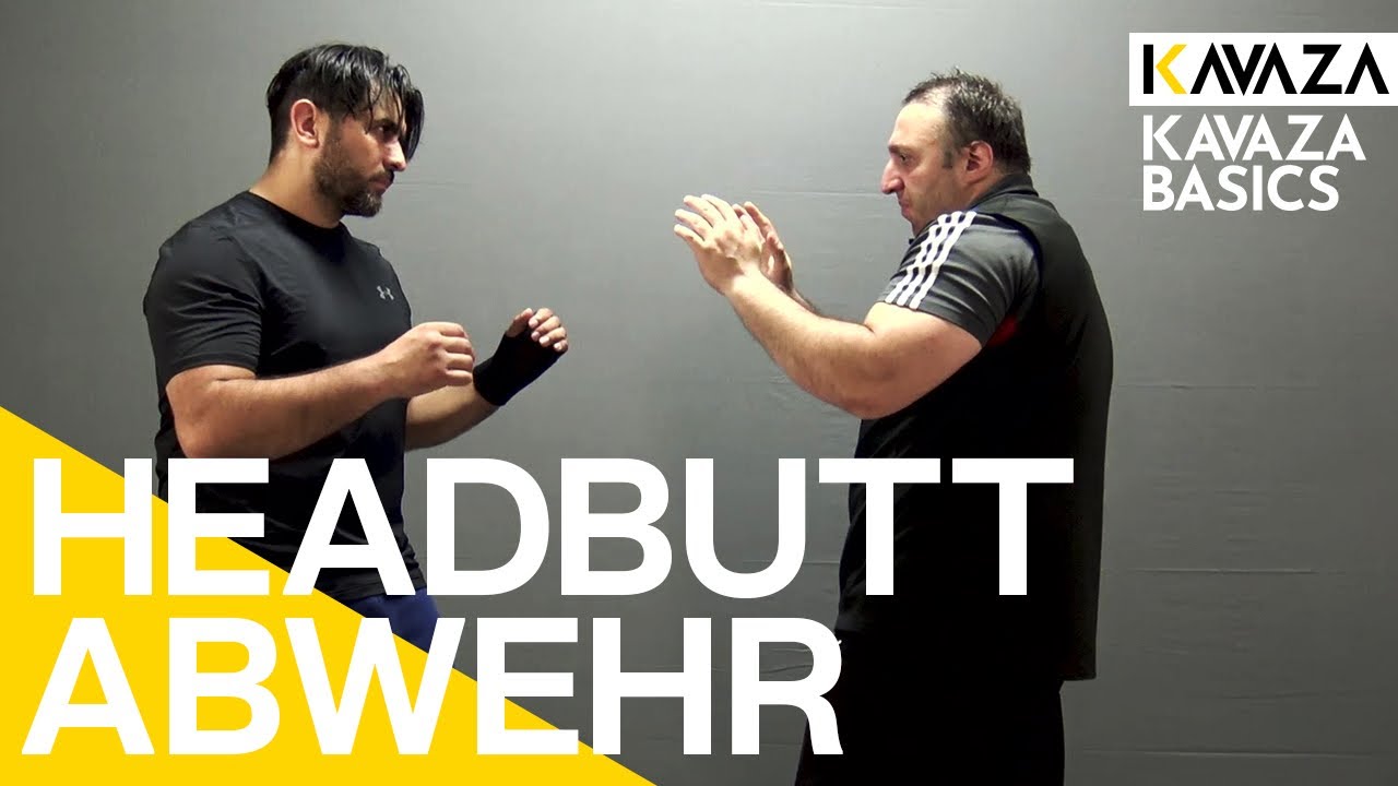 Headbutt Abwehr Selbstverteidigung Techniken und Anwendungen - YouTube