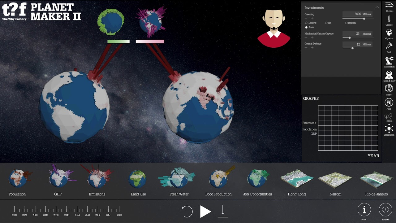 Planet Maker II: Playing the game - YouTube