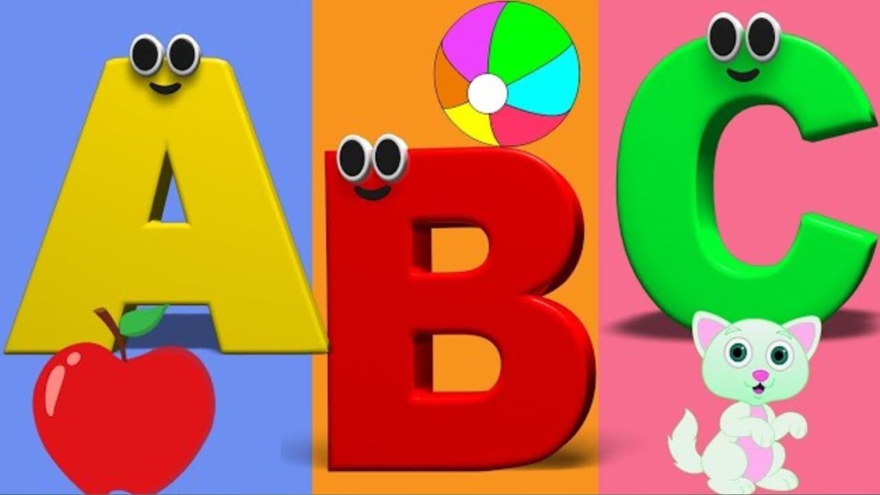 abcd abcd rhymes | nursery class study video | abcd for toodlers ...