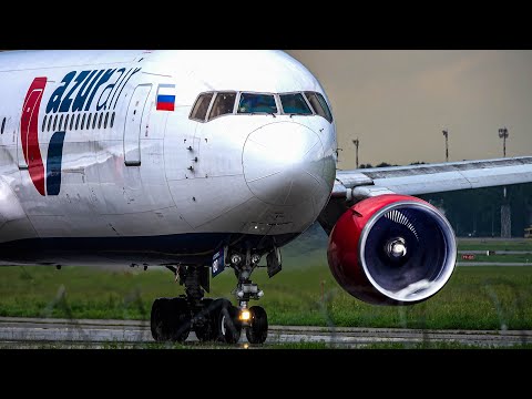 MOSCOW AIRPORTS PLANE SPOTTING 🇷🇺 OVER 100 TAKEOFFS AND LANDINGS Episode 1 | PLANE SPOTTING
