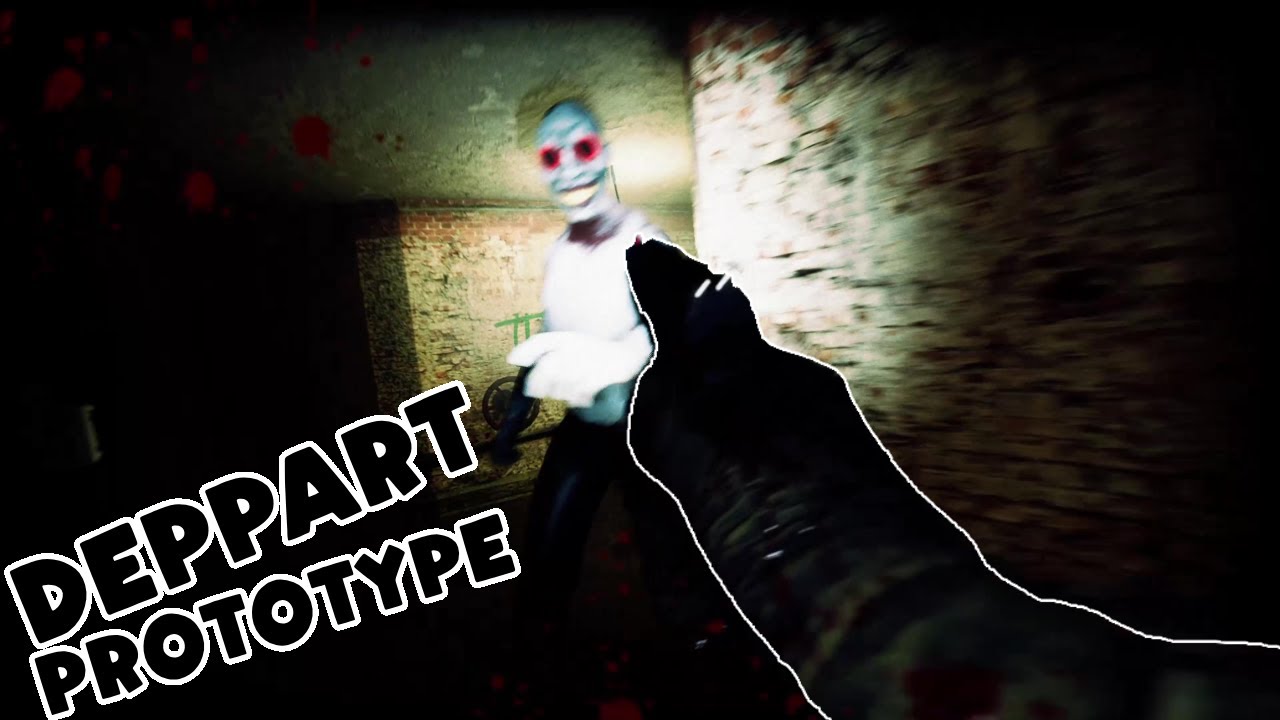 This game is so scary! - DEPPART Prototype - YouTube