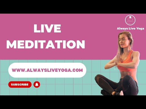 Online meditation Classes I Always Live Yoga for beginners ...