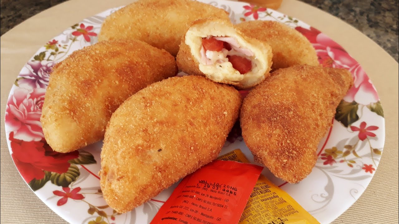 RISOLES DE PRESUNTO E QUEIJO/CULINÁRIA DA EVELYN - YouTube