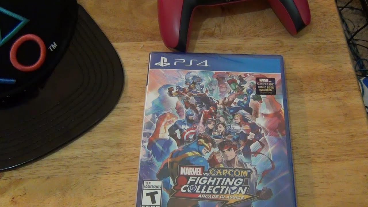 Marvel Vs Capcom Fighting Collection PS4 Unboxing - YouTube