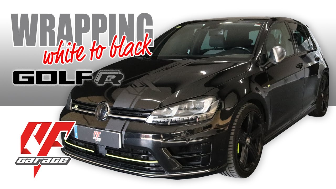 GOLF R Back Wrapped at EF Garage - YouTube