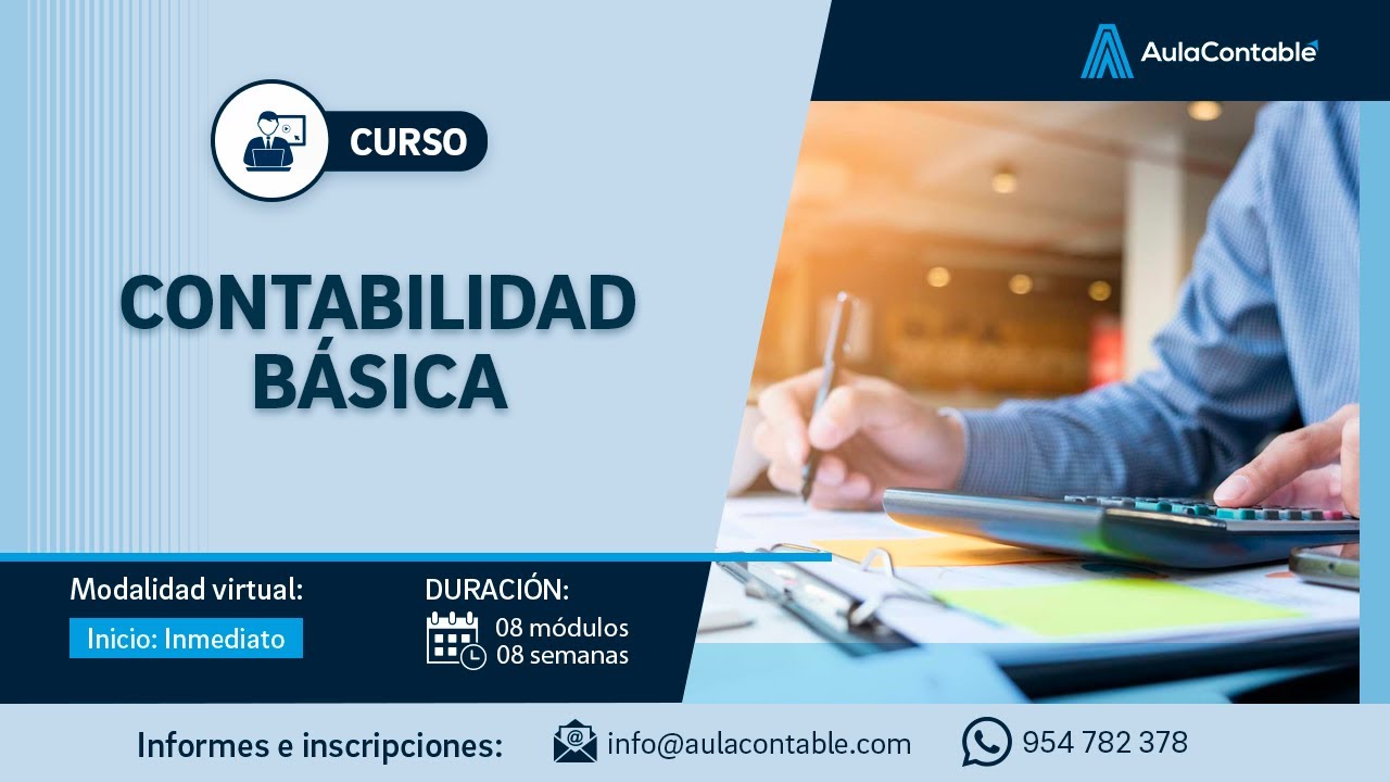 CURSO CONTABILIDAD BÁSICA - YouTube