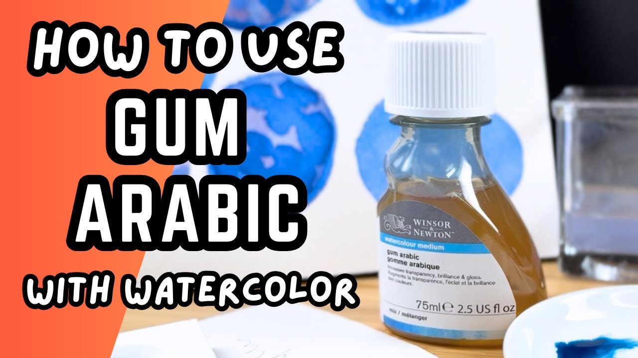 How to Use Gum Arabic with Watercolor - YouTube