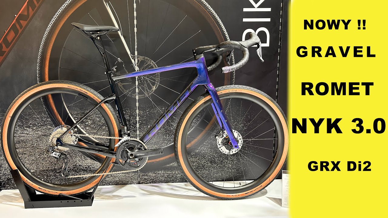 NOWY!! Gravel Romet NYK 3 0 GRX di2 Piękna carbonowa rama, dobry ...
