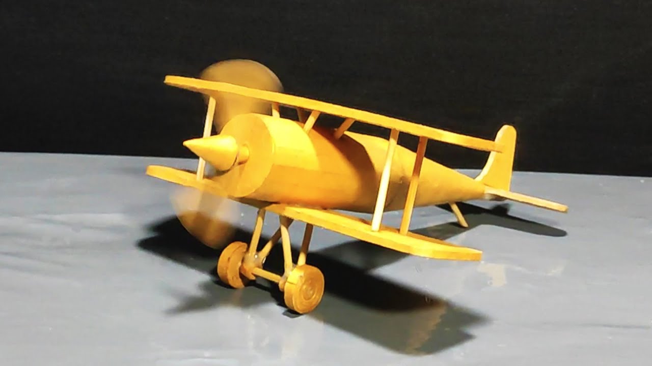 How to make a Biplane by using cardboard - YouTube