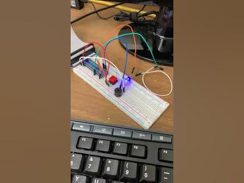 Raspberry Pi Physical Computing/ Breadboards with Push Button, LED, and Buzzer Project - YouTube