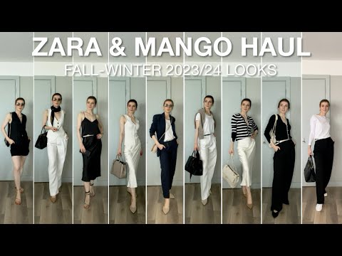 What's NEW-IN My Wardrobe | ZARA & MANGO HAUL | LATE-SUMMER, FALL-WINTER 2023/24 LOOKS