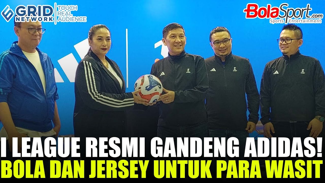 I League Resmi Umumkan Kerja Sama Baru bersama Brand Dunia Adidas Buat ...