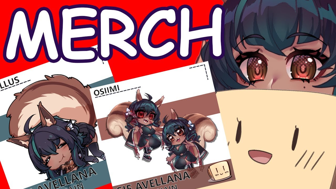 NEW VTUBER MERCH! - YouTube