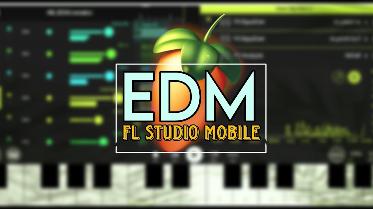 HOW TO MAKE EDM (electronic dance music) IN FL STUDIO MOBILE |🎧 ...