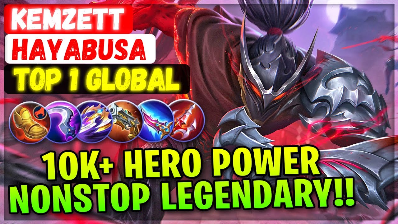 10K+ Hero Power Hayabusa Nonstop Legendary!! [ Top 1 Global Hayabusa ...