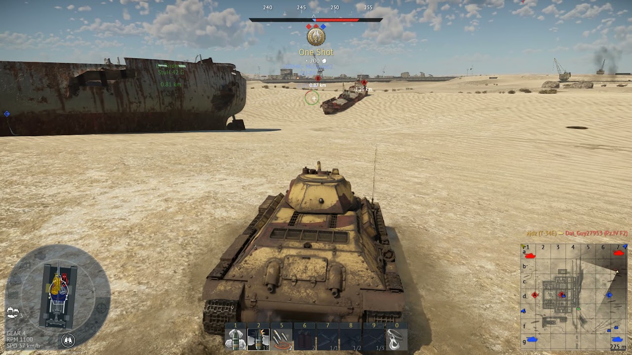 War Thunder: T-34E | Tank rescuer: x3 | Professional: x7 | One Shot ...