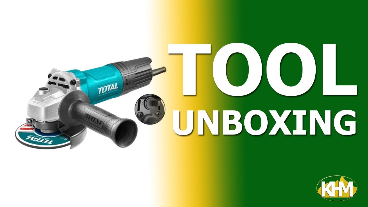 Total TG10910056 Angle Grinder 4 900W Quick Unboxing - YouTube