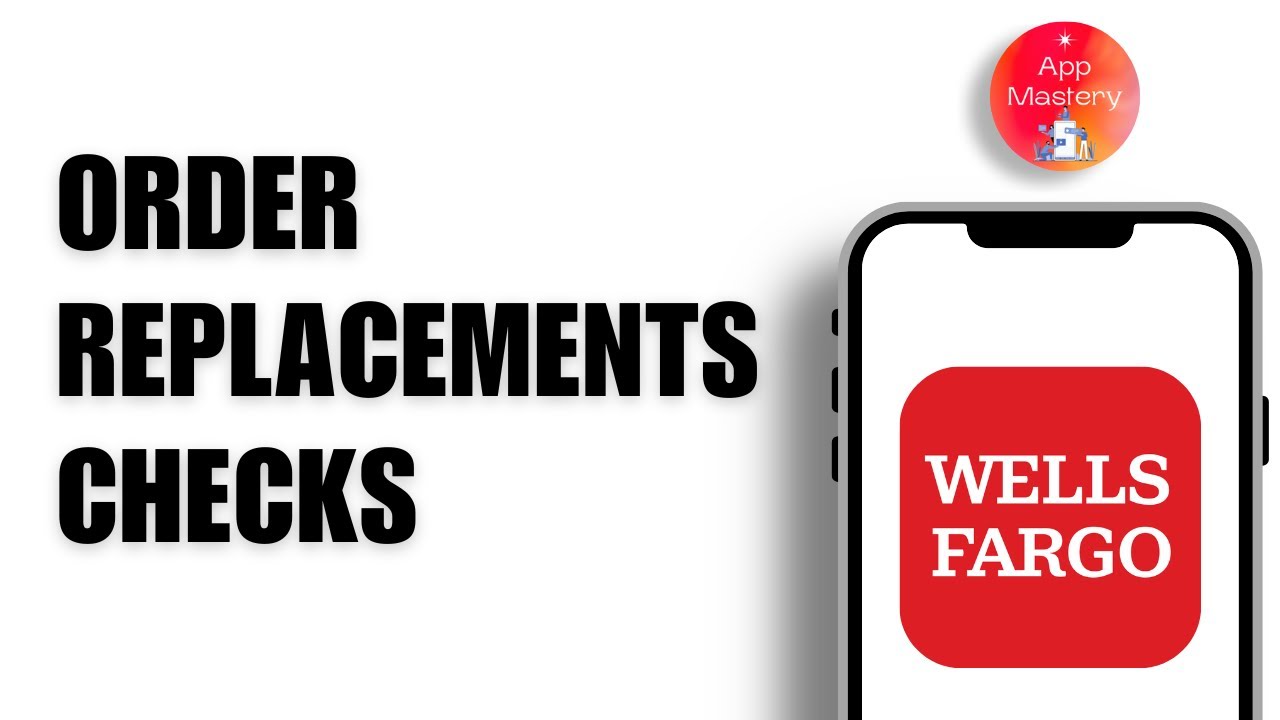 How to Order Replacement Checks from Wells Fargo - YouTube