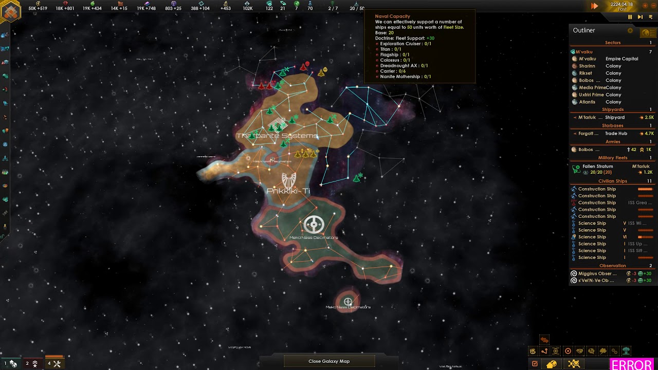 stellaris Rock Corp sit back and relax - YouTube