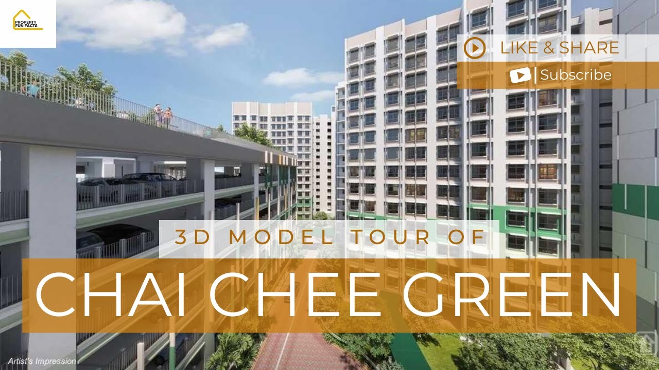Exploring HDB BTO Chai Chee Green in 3D! (Sales Launch December 2023 ...