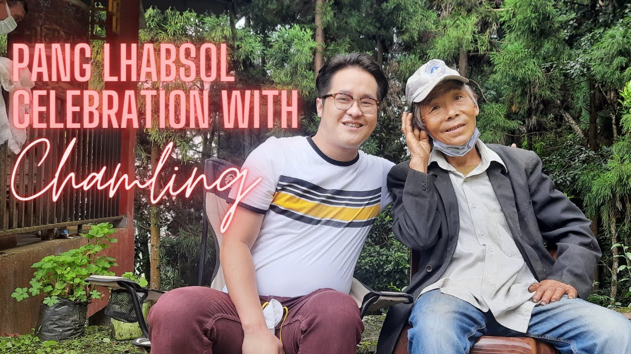 Pang lhabsol (religious festival) celebration with Mr. chamling... #buddhism #brotherhood - YouTube