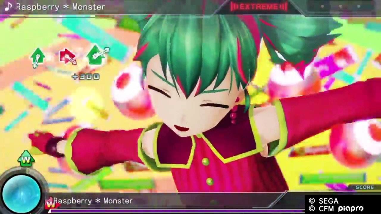 Raspberry * Monster 8 ★ - Extreme Perfect - Hatsune Miku: Project Diva ...